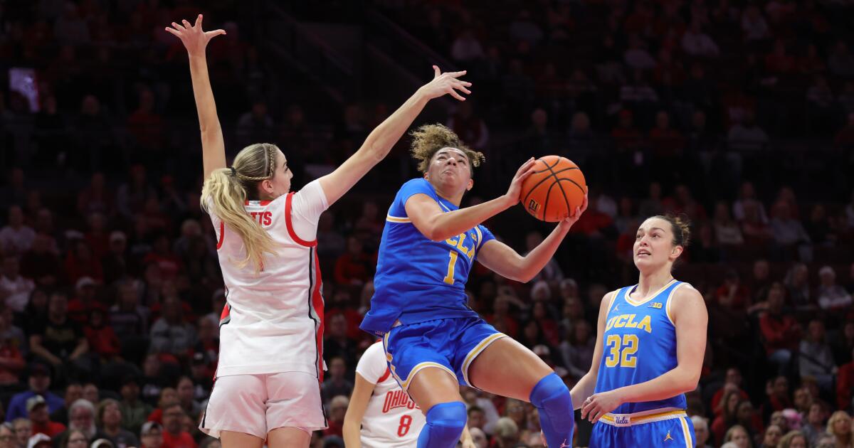 Lauren Betts and Kiki Rice power No. 4 UCLA to victory over No. 19 Ohio ...